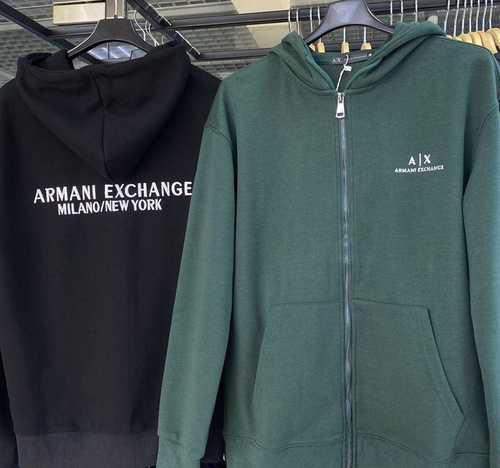 Зип худи armani exchange milano new york