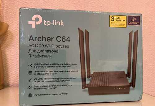 Wifi роутер tp link archer C64 гигабитный