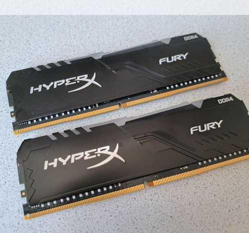 Kingston hyperX fury DDR4 16Gb (2x8Gb)