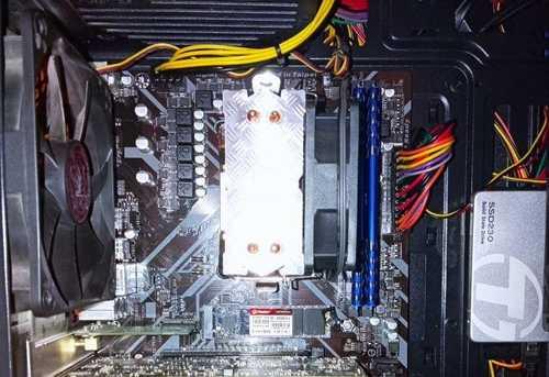 Комплект Ryzen 5 2600 + Gigabyte B450M H