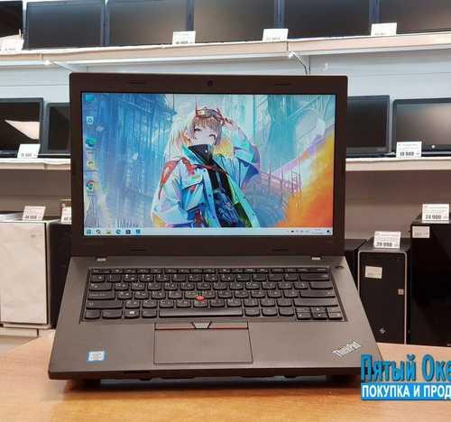 Ноутбук Lenovo 14 FHD, Core i3 6100U, DDR 8Gb, SSD