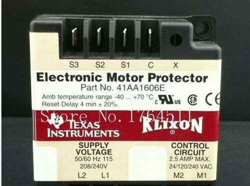 Защита электродвигателя холодильного компрессора