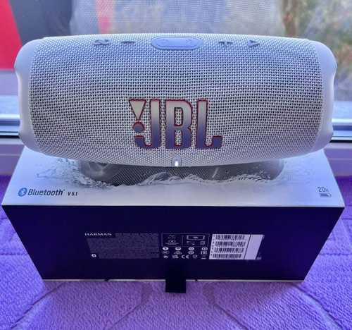 JBL Charge 5 White, новая, оригинал