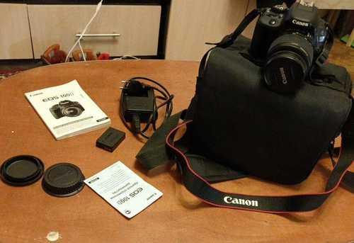 Зеркальный фотоаппарат canon EOS 100D