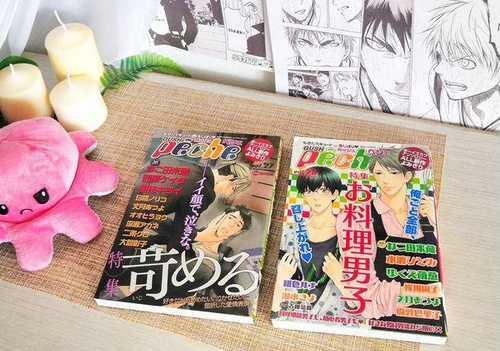 Журналы яой манга на японском языке