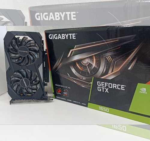 Видеокарта GTX 1650 4 гб gddr6