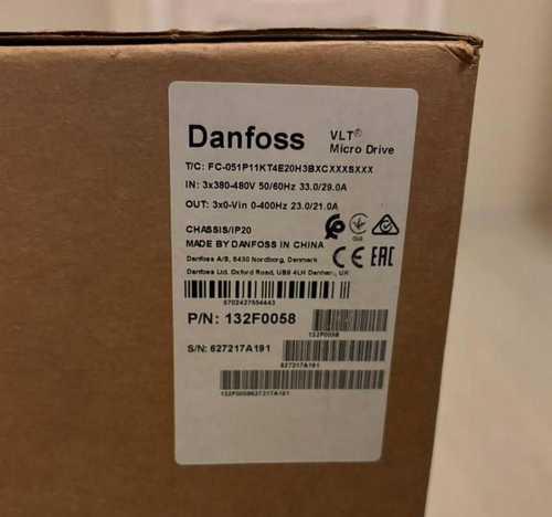 Преобразователь частоты Danfoss 132F0058