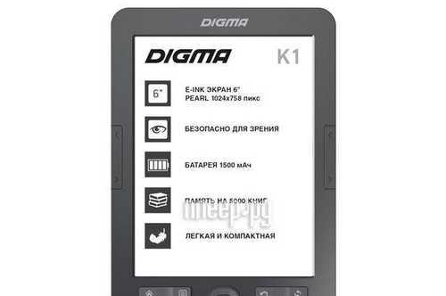 Digma K1 Dark Grey