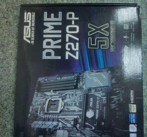 Материнская плата Asus prime Z270-p