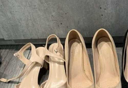 Туфли женские 39 размер шпильки босоножки в офис