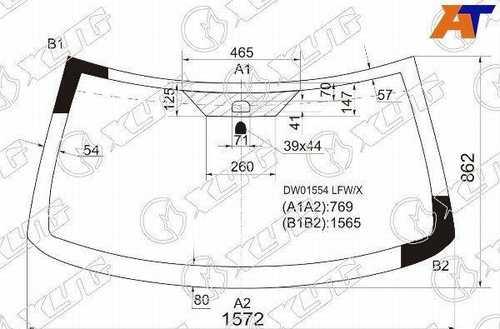 Стекло лобовое jeep grand cherokee