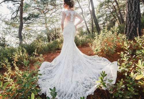 Роскошное свадебное платье