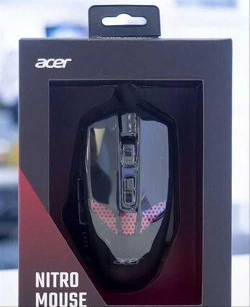 Игровая мышь Acer Nitro NMW810 новая запечатанная