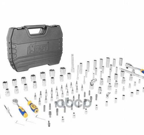 Набор инструментов 1/2" и 1/4" 108 предметов Kraft