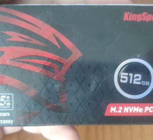 512 гб SSD M.2 накопитель KingSpec XF-512