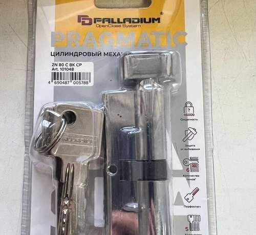 Цилиндровый механизм Palladium ZN 80 C BK CP