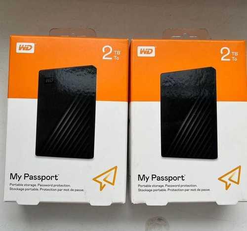 Внешний жесткий диск Western digital My Passport 2