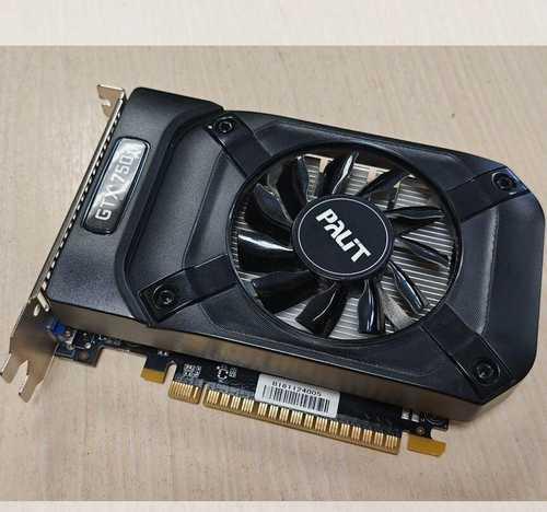 Palit GeForce GTX 750Ti StormX OC 2гб gddr5