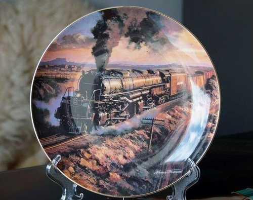 Коллекционная тарелка "Union Pacific" Англия