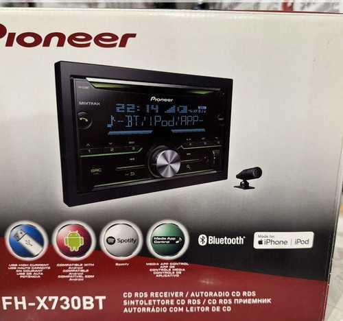 Процессорная магнитола Pioneer 2 din