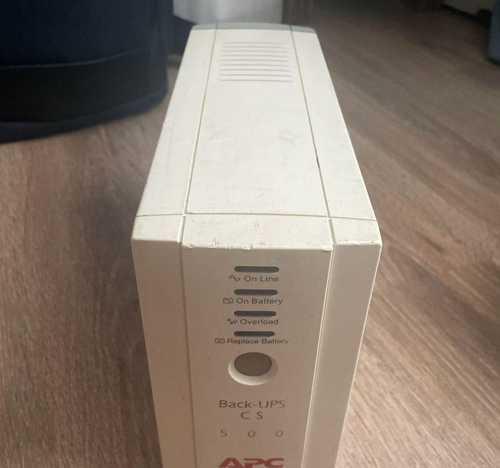 Ибп apc back ups cs 500