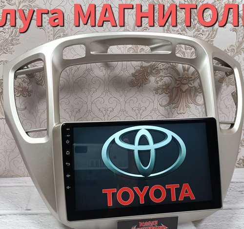 Магнитола Toyota Highlander android новая