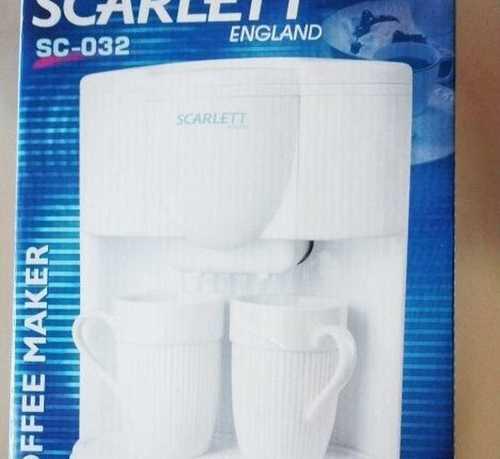 Кофеварка scarlett SC-032, Великобритания