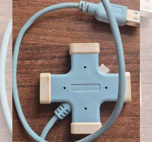 USB 2.0 hub хаб на 4 гнезда