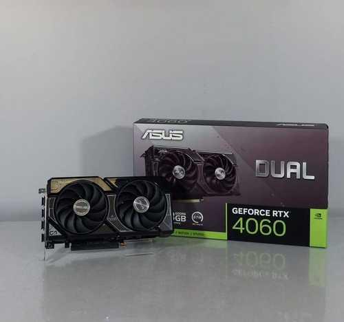 Видеокарта asus GeForce RTX 4060 Dual OC Edition 8