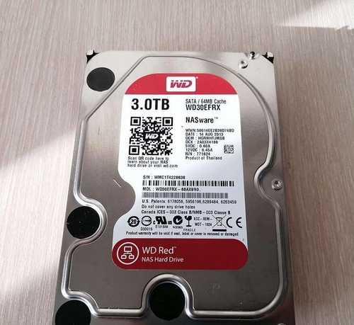 Жесткий диск Western Digital RED 3TB