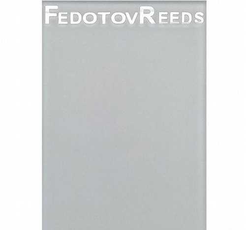 FR18AC01 Стекло для шлифовки тростей, красный чехол, FedotovReeds
