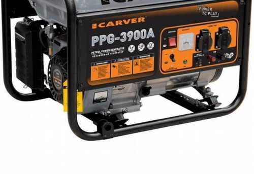 Генератор бензиновый 3,2 кВт Carver PPG-3900A new