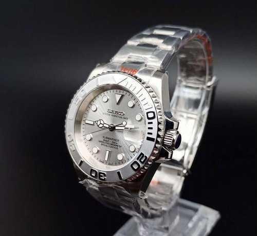 Seiko Submariner Silver Mod