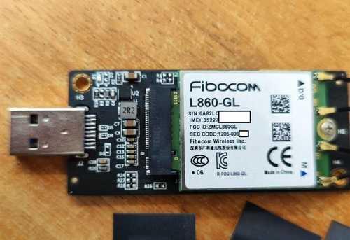 Usb модем Fibocom L860-GL Cat 16