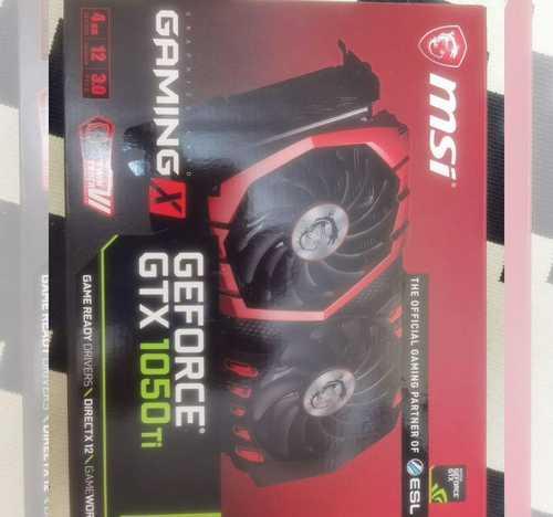 Видеокарта gtx 1050 ti 4gb msi