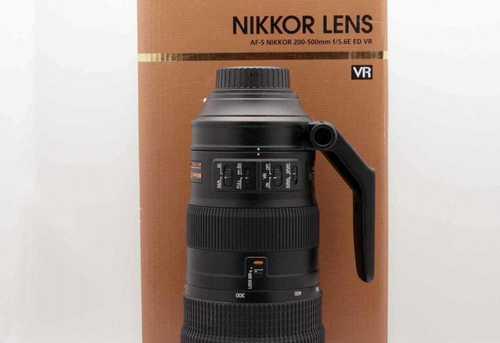 Nikon 200-500mm f/5.6 E ED VR AF-S Nikkor