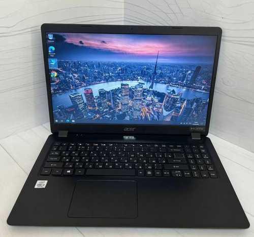 Тонкий Acer Core i3 10110U/SSD 256Gb/12Gb/15.6"