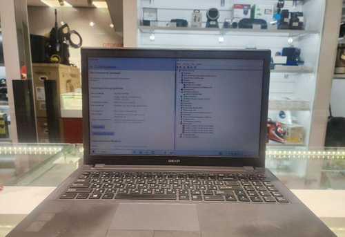 Ноутбук, dexp CLV-650-SB
