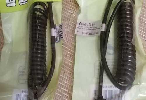 Зарядный кабель со спиральной оплеткой новый