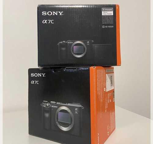 Цифровая фотокамера Sony Alpha A7C Body Black