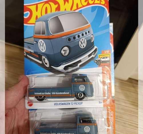 Машинка Hot Wheels игрушка Volkswagen T2 pickup