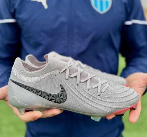 Бутсы Nike Phantom GX2 Grey&Black