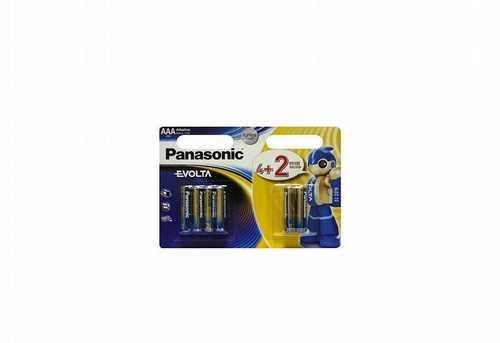 Батарейки Panasonic LR03EGE/6B2F AAA щелочные Evol
