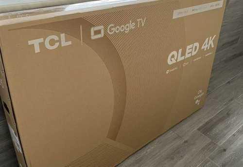 Новый Телевизор TCL 55" 4K UHD, черный. Брак