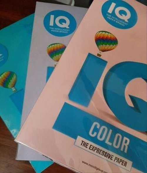 Цветная бумага IQ color 500л