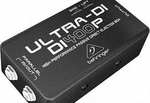 Пассивный DI-box Behringer DI400P Ultra-DI