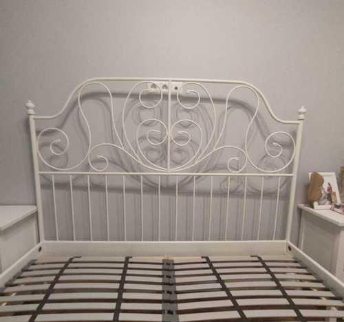 Кровать IKEA leirvik 160*200