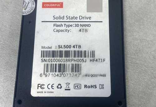 Ssd colorful SL500 4TB