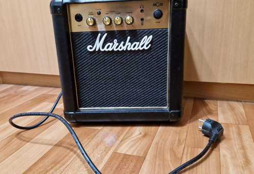 Гитарный комбоусилитель marshall mg10