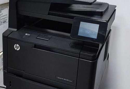 Принтер лазерный мфу HP lazer jet pro 400 mfp
